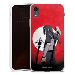 DeinDesign iPhone Xr Handy Silikon H&uuml;lle Case wei&szlig; Handyh&uuml;lle Naruto Shippuden Anime Manga Silikon Case