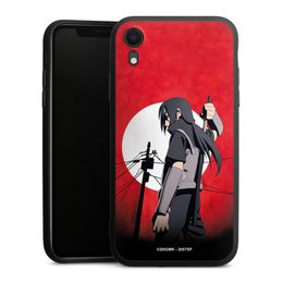 DeinDesign iPhone Xr Handy Premium Silikon H&uuml;lle Handyh&uuml;lle schwarz Case Naruto Shippuden Anime Manga Silikon Premium Case