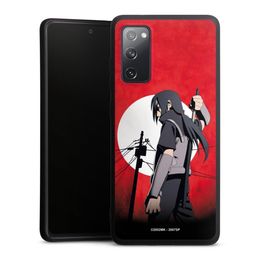 DeinDesign Galaxy S20 FE Handy Premium Silikon H&uuml;lle Handyh&uuml;lle schwarz Case Manga Naruto Shippuden Anime Silikon Premium Case