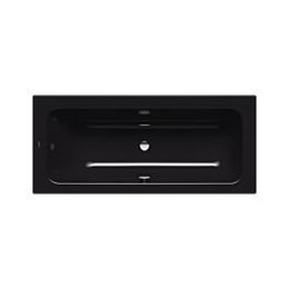 Kaldewei Puro set wide Badewanne 261000010701 170x75cm, Überlauf mittig, schwarz
