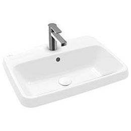 Villeroy & Boch Villeroy und Boch Architectura Einbauwaschbecken 5A676001 60x45cm, mit Hahnloch, mit Überlauf, weiß