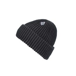 Volcom Beanie 'Full Stone Cuff' male Grey size One Size
