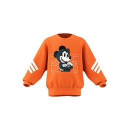 adidas Sportswear Sportsweatshirt Jungen Größe 140 dunkelorange / schwarz / weiß