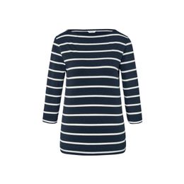 Tchibo - Gestreiftes Shirt mit 3/4-Arm - Damen - Gr. L - dunkelblau/gestreift
