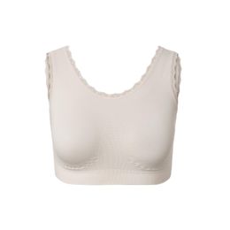 Tchibo - Seamless-Bustier - Damen - Gr. S - creme