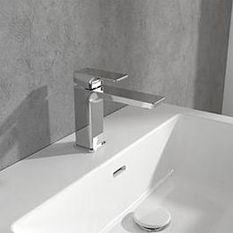 Villeroy & Boch Villeroy und Boch Subway 3.0 Einhebel-Waschtischarmatur TVW11200300061 ohne Ablaufgarnitur, chrom