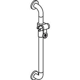 HEWI Brausehalterstange Serie 801 8013310099 600 mm, reinweiss