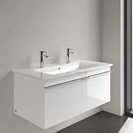 Villeroy & Boch Villeroy & Boch Venticello Waschtisch 4104AKR1 100x50 cm, weiss Ceramicplus, 2 Hahnlöcher