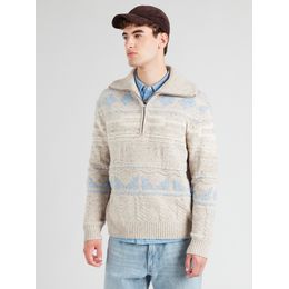 NN07 Pullover 'William' Herren Gr&ouml;&szlig;e XL ecru / hellblau
