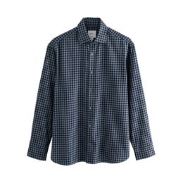 next Button Up Shirt male Blue size XS