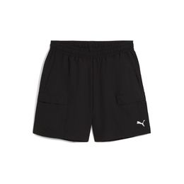 Puma Shorts 'WARDROBE ESS' Herren Gr&ouml;&szlig;e 34 schwarz / wei&szlig;