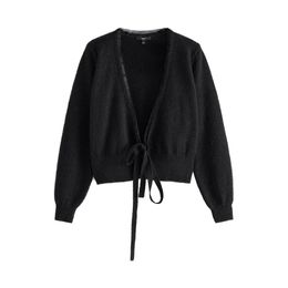 next Knit Cardigan female Black size L