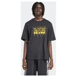 T-Shirt Adidas ORIGINALS "GRAPHIC OS TEE", Herren, Gr. XL, schwarz, Obermaterial: 100% Baumwolle, Sportlich, Shirts