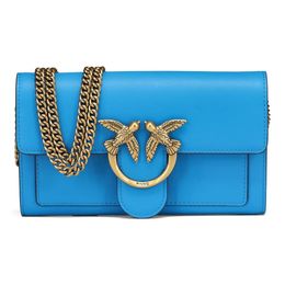 Pinko Clutch 'Love One' female Blue size One Size