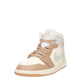 Jordan Sneaker 'Air Jordan 1' Damen Größe 42 hellbraun / grau / weiß