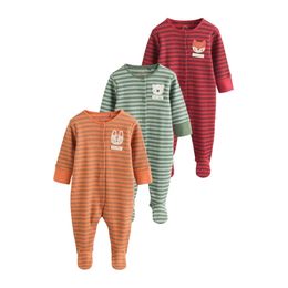 next Schlafanzug Jungen Gr&ouml;&szlig;e 68 mint / orange / rot