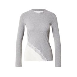 3.1 Phillip Lim Shirt Damen Gr&ouml;&szlig;e S graumeliert / wei&szlig;