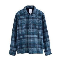 next Button Up Shirt male Blue size XXL