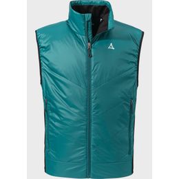 Schöffel Funktionsweste SCHÖFFEL "Hiking Hybrid Vt Style Cascata MNS", Herren, Gr. 54, grün (6895, grün), Oberstoff: 100% Nylon; Futter: 100% Polyester; Wattierung: 100% Polyester, ohne Ausschnitt, Westen