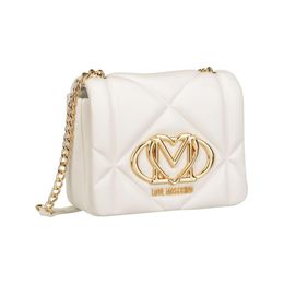Love Moschino Umh&auml;ngetasche Embossed Q in Ivory | Gr.: onesize