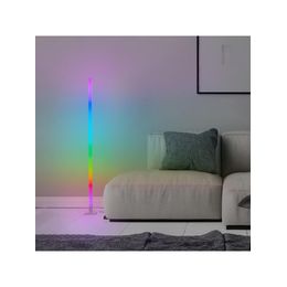 Brilliant LED Stehleuchte, 150 cm, digitales RGB, Musiksensor, dimmbar, weiß | Gr.: onesize