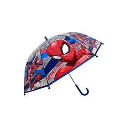 Spiderman Kinder-Regenschirm transparent für Jungen ab 3 Jahren in Mehrfarbig | Gr.: onesize