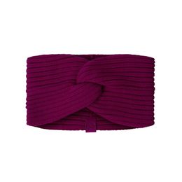 Buff Stirnband Knitted Headband Norval in Beere | Gr.: onesize