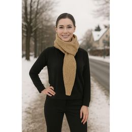 Collezione Alessandro Winterschal " Strickgasse " in senf | Gr.: onesize
