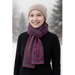 Collezione Alessandro Winterschal " Paisley " in pink | Gr.: onesize