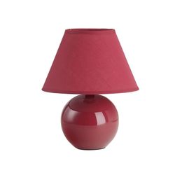 Brilliant Lampe Primo Tischleuchte rot | 1x D45, E14, 40W, geeignet für Tropfenl | Gr.: onesize