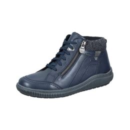 Comfortabel Klassische Stiefeletten in navy | Gr.: 42