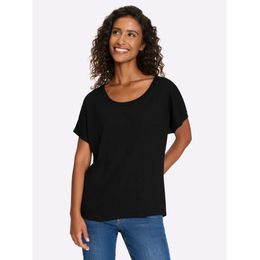 Heine T-Shirt in schwarz | Gr.: 46