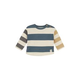 Noppies Longsleeve in Beige/ Blau | Gr.: 56