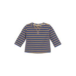 Noppies Langarmshirt Spicer in Stripe pattern Medium Brown | Gr.: 80