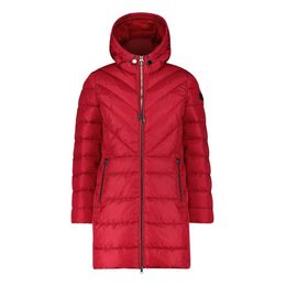 Betty Barclay Steppjacke mit Kapuze in Spicy Red | Gr.: 36