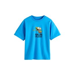 next T-Shirt Jungen Gr&ouml;&szlig;e 122 blau / gelb / pink / schwarz / wei&szlig;