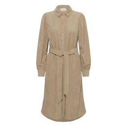 Cream Shirt Dress 'Cody' female Beige size 38