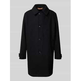 BOSS Orange Regular Fit Wollmantel mit Umlegekragen Modell 'OCOZIER'