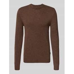 Blend Strickpullover mit gerippten Abschlüssen Modell 'BRANKO'