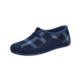 Manitu-Home Klassische Hausschuhe in marine | Gr.: 40