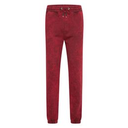 Rusty Neal Verwaschene Jogginghose Regular Fit Normal in Rot | Gr.: 3XL