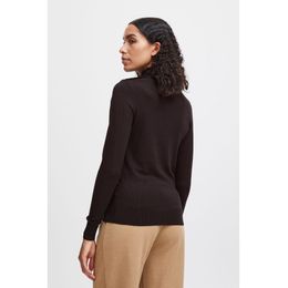 b. young BYMMPIMBA1 BUTTON JUMPER - KNIT Tight fit in Black | Gr.: XL