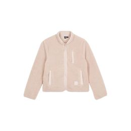 Volcom Fleece Jacket 'Wuzer Fuzzar' female Beige size XL