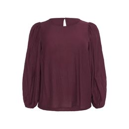 Kaffe CURVE Bluse 'Viva' Damen Größe 6XL weinrot