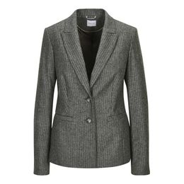 Madeleine Mode MADELEINE Blazer Damen Gr&ouml;&szlig;e 38 basaltgrau / wei&szlig;