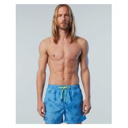North Sails Badeshorts "Volley All Over" in Blau | Gr.: S
