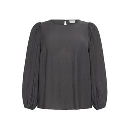 Kaffe CURVE Bluse 'Viva' Damen Größe 4XL dunkelgrau