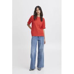 b. young T-shirt BYSILVA Regular fit in Flame Scarlet | Gr.: XL