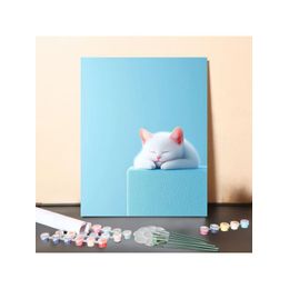 ARTNANAS DIY Malen nach Zahlen Set-"Traumchen" | Gr.: 40x50 ohne Rahmen