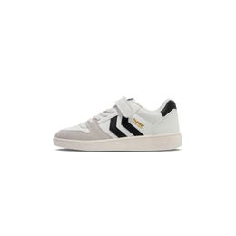 Hummel Klettverschluss Sneaker Handball Perfekt Kinder in WHITE/BLACK | Gr.: 29